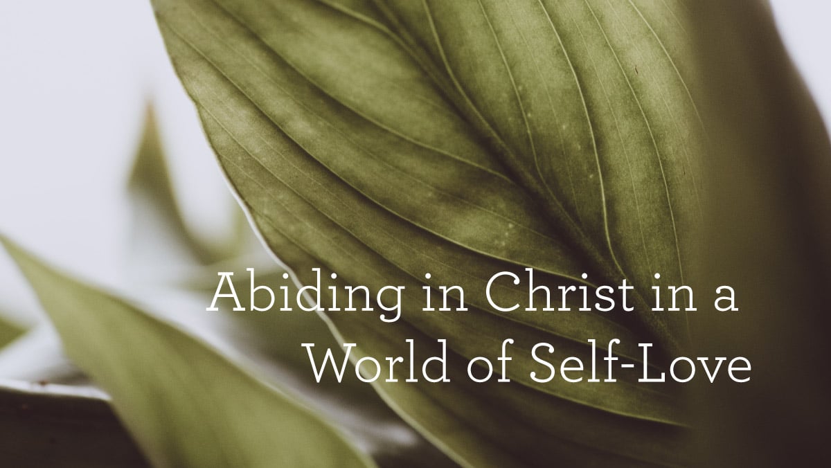 Abiding in Christ in a World of Self-Love