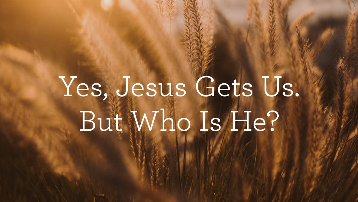 Yes, Jesus Gets Us. But Who Is He?
