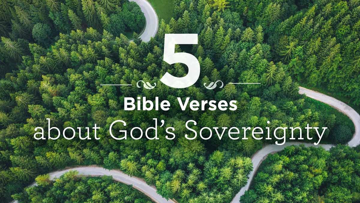 5 Bible Verses about God’s Sovereignty