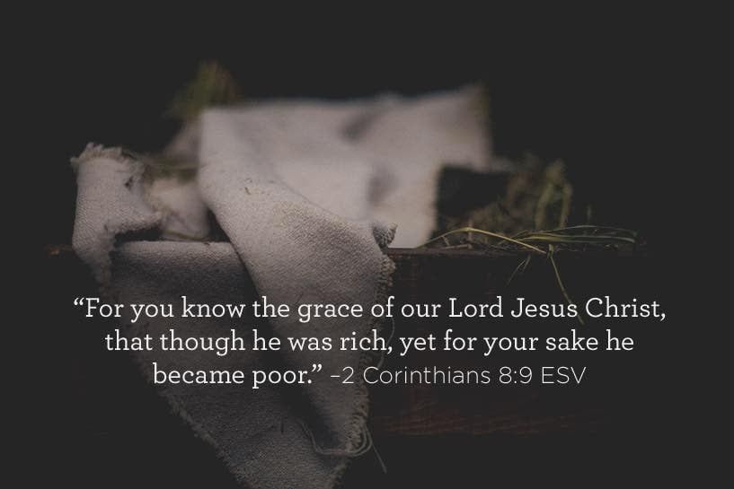 For Your Sake He Became Poor