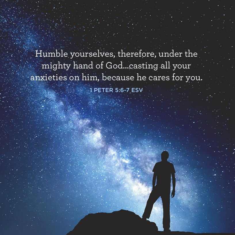 Because He Cares for You
