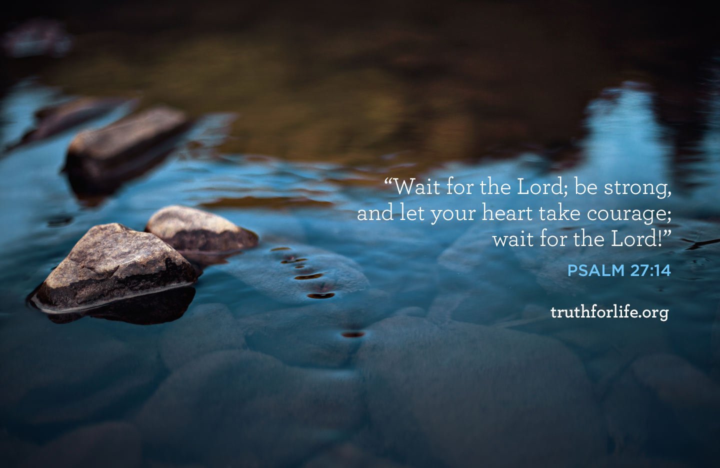 Wait for the Lord : Wallpaper